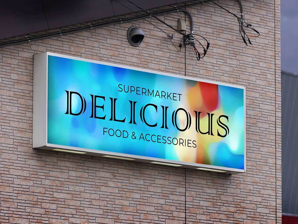 Printed backlight | Graphics for lightboxes | Backlit displays and banners